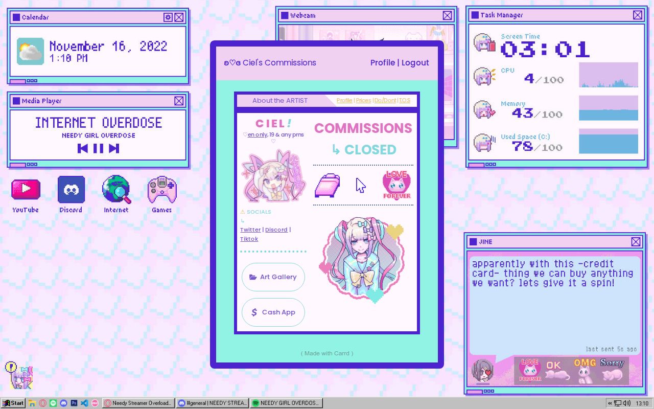 ciel's comm page